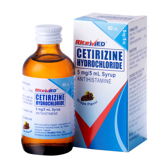 RM CETIRIZINE 5MG SYRUP 60ML – RiteMED eHealth